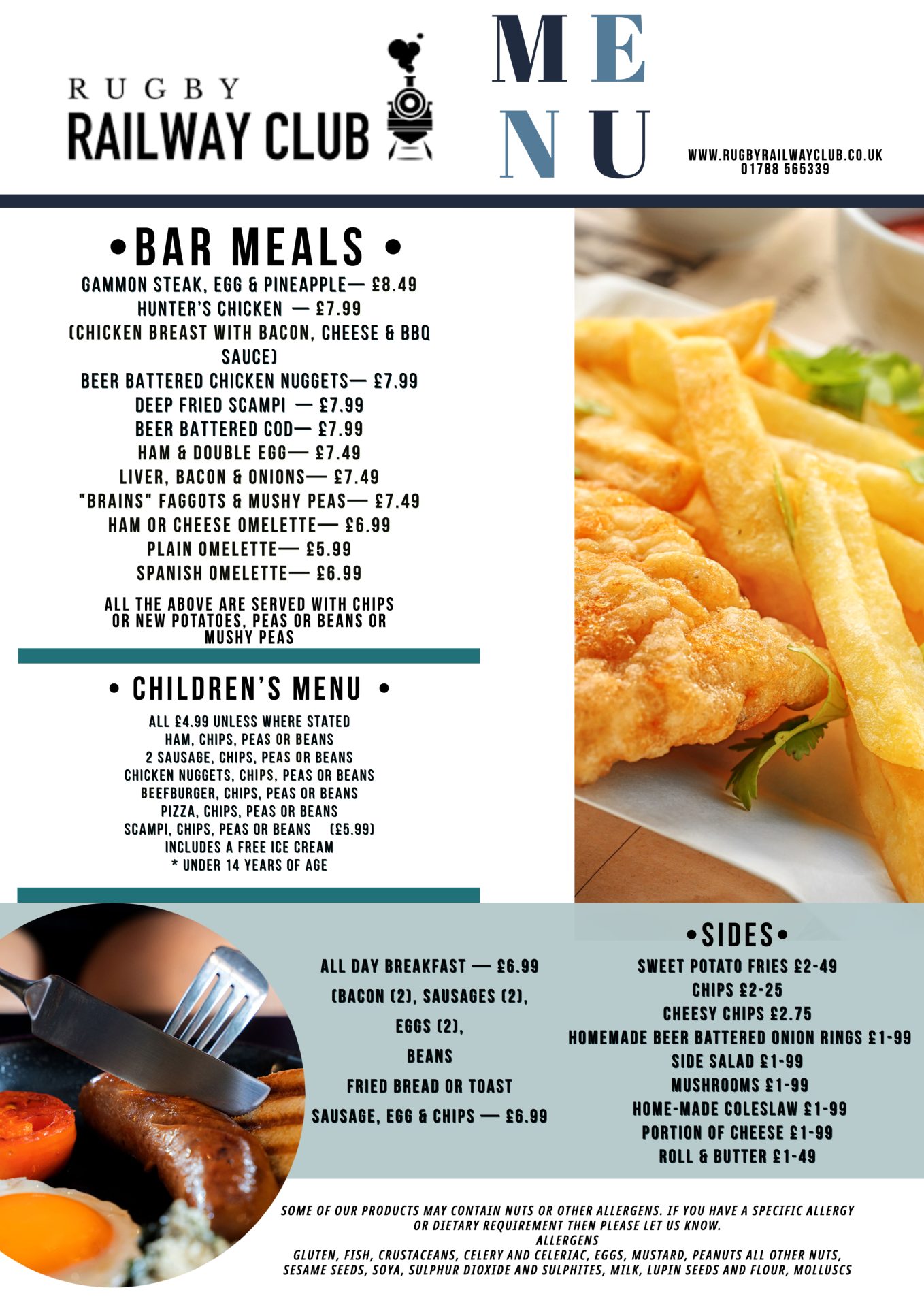 Restaurant - Rugby Railway Club