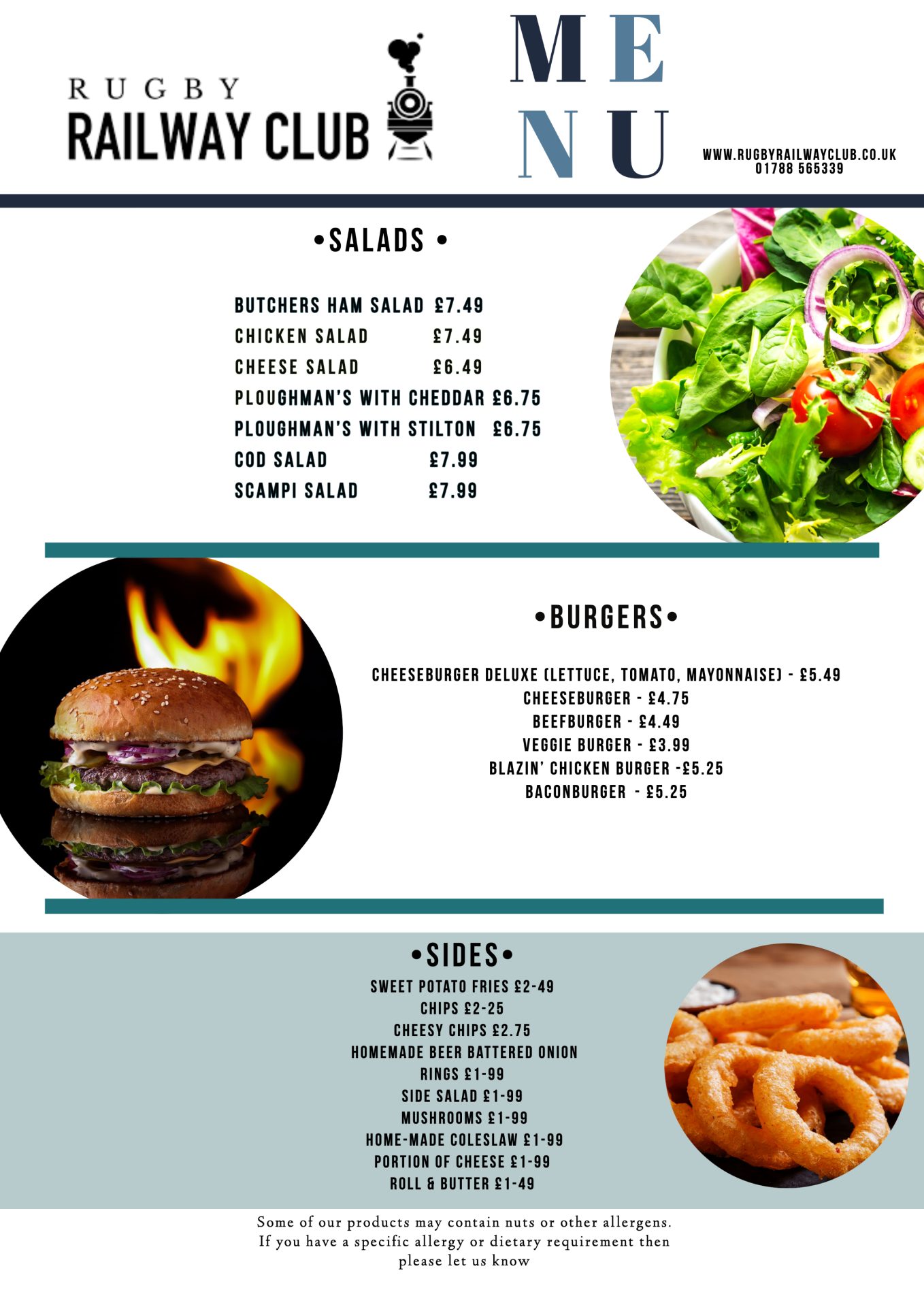 Restaurant - Rugby Railway Club