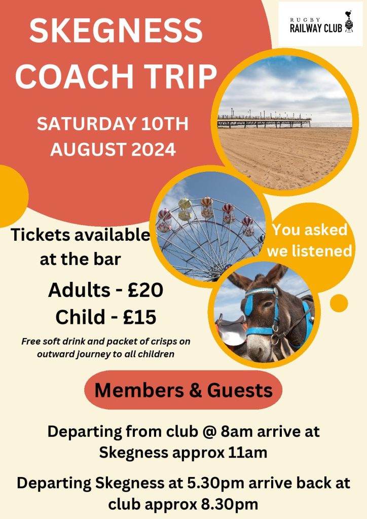 Latest Events - Rugby Railway Club