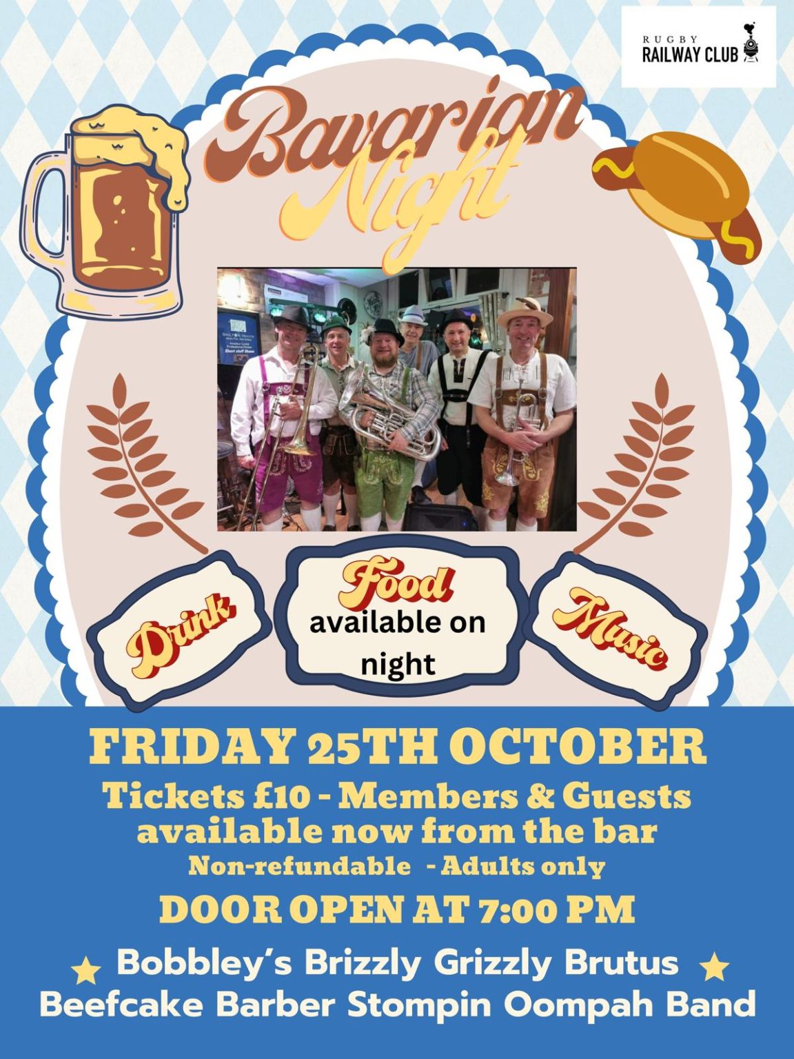 Latest Events - Rugby Railway Club